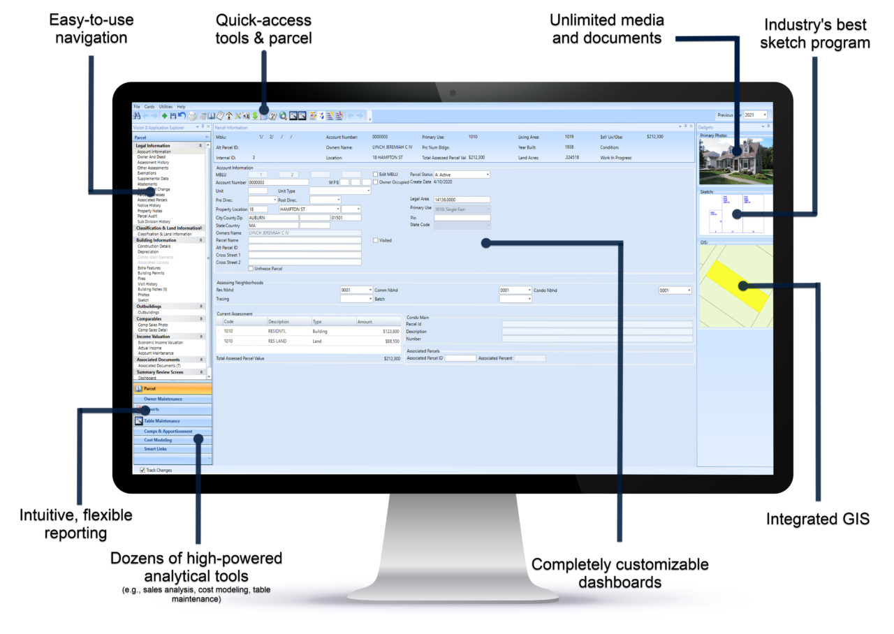 Vision 8 CAMA - Vision Government Solutions